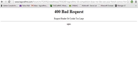 perbaiki error “400 bad request cookie too large” di semua browser pugam