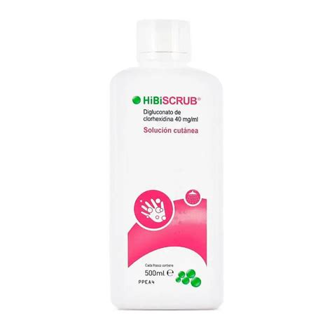 Hibiscrub 40 Mgml Cutaneous Solution 500 Ml