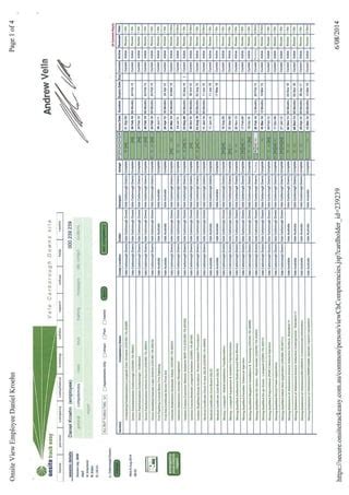 Statement Of Competency Report PDF Educational Assessment Education