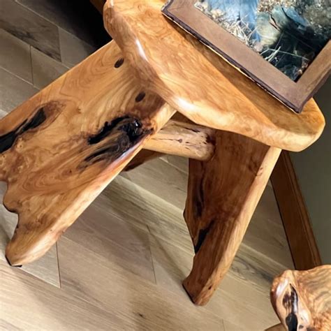 Cedar Log Furniture Etsy