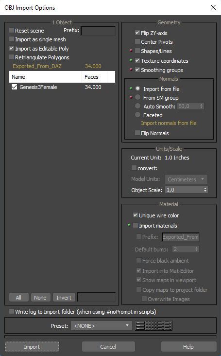 Problem With Custom Morph Made With Ds Max Daz D Forums