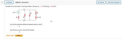 Solved 12 Points Sercp11 18 3 P 011 My Notes Ask Your