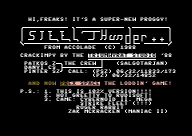 CSDb Steel Thunder By Triumwyrat 1988