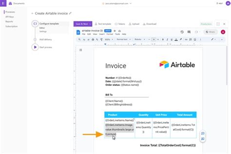 Airtable Extension For Seamless Document Creation