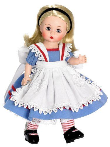 Madame Alexander Alice In Wonderland Red Dress 8 Inch Doll Storyland