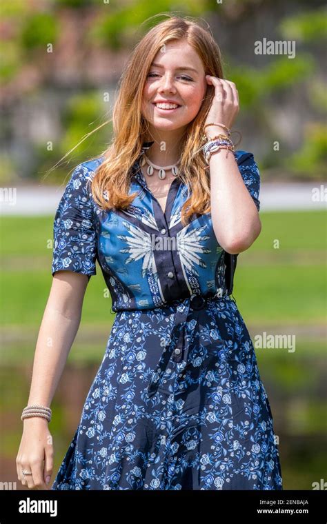 Princess Alexia During The Annual Summer Photo Session Of A T Huis Ten Bosch Palace In The