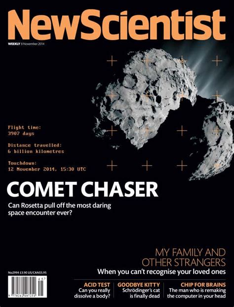 Issue 2994 Magazine Cover Date 8 November 2014 New Scientist