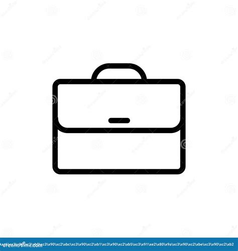 Case Flat Icon Stock Vector Illustration Of Pictogram 106192771