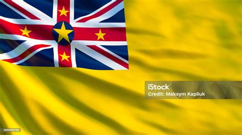 니우에 플래그입니다 니우에의 국기를 흔들며 3d 그림 Alofi 3차원 형태에 대한 스톡 사진 및 기타 이미지 3차원 형태