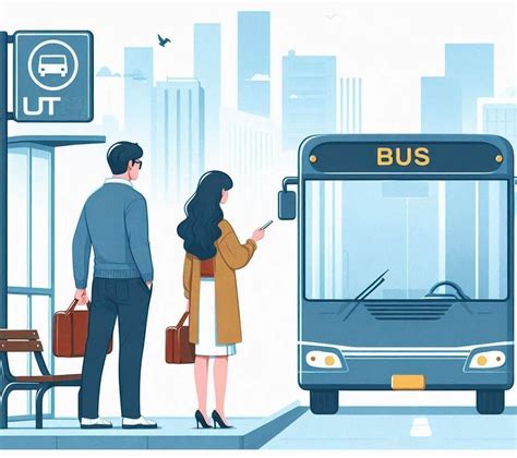 バスイラスト白黒