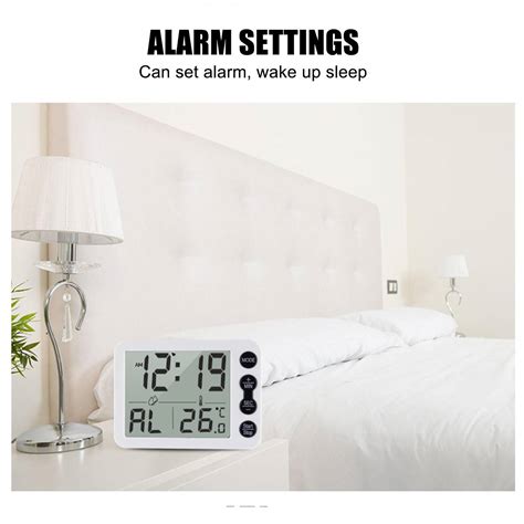Modern Digital Clock Desktop Led Alarm Clock Tempe Grandado