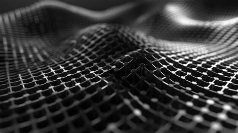 Dynamic Black Cube Wave Background With Abstract 3d Design And Modern