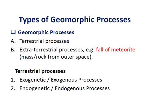 Introduction To Geomorphology Ppt