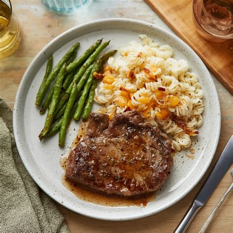 Classic Pan Seared Steak Dinner