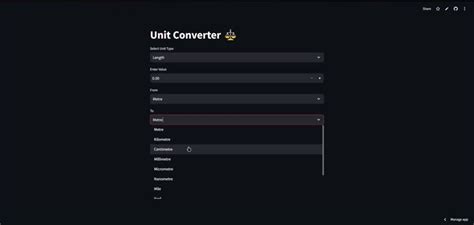 python streamlit unitconverter webapp codingjourney generativeai