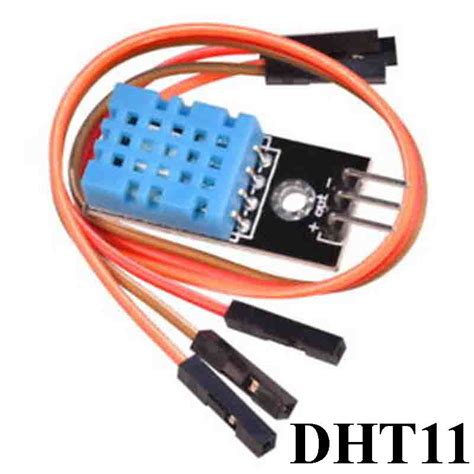 Dht11 Temperature And Humidity Sensor Module With 3 Female To Female