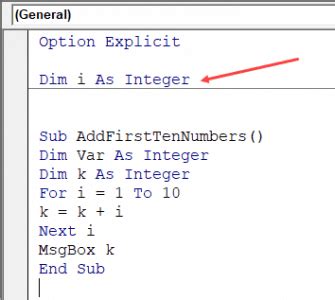 Understanding Excel VBA Data Types Variables And Constants