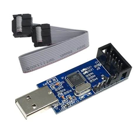 Flashlight USBasp USB ISP Programmer With Cable Flashquark Mechanical