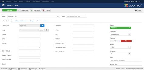 Joomla Tutorial For Beginners Create A Website With Joomla