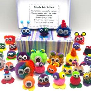 Quiet Critter Warm Fuzzies Behavior Management Quiet Critters Teacher Gift Classroom Resource ...