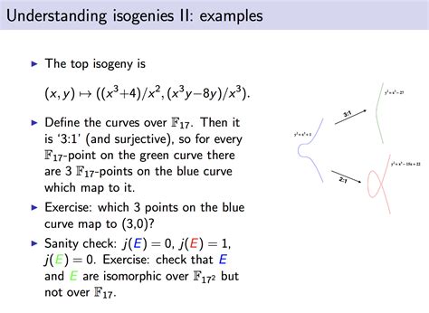 Elliptic Curves How Could You Find The Preimage Of An Isogeny