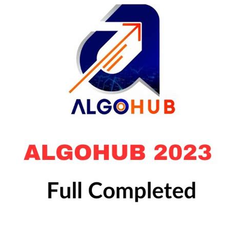 Algohub 2023 Full Completed Thecoursepedia