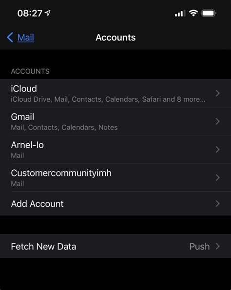 How To Edit Email Server Settings In IOS InMotion Hosting