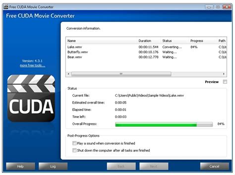 Free CUDA Movie Converter 8 8 Download For PC Free