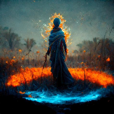 Fire Wizard Art