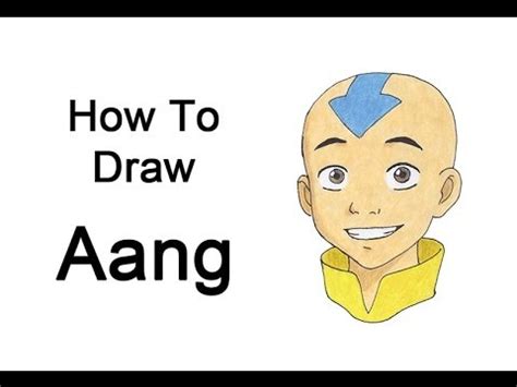How To Draw Aang From Avatar YouTube