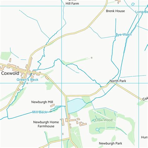 Hambleton District Se57 Map By Uk Topographic Maps Avenza Maps