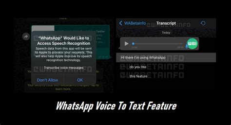 whatsapp new feature voice to text message in works research snipers