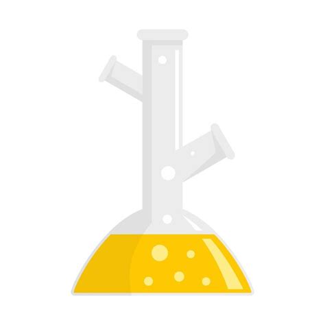 Premium Vector Lab Flask Icon Flat Illustration Of Lab Flask Vector Icon Isolated On White