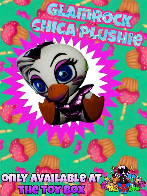 Glamrock Chica Plush Poster By Freddytalegreen On Deviantart