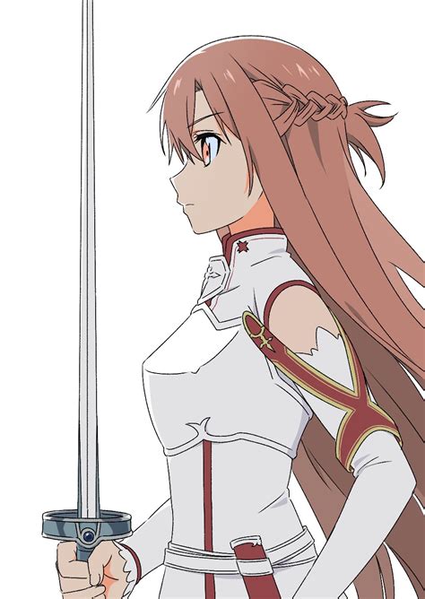 Asuna Sword Art Online Drawn By Nigime Shi Danbooru