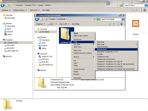 Tutorial Cara Menginstall Wordpress Offline Dengan Xampp Localhost Pada Windows Langit Tutorial