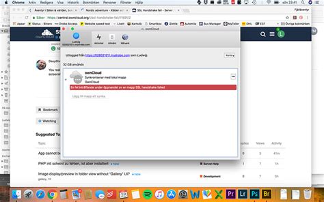 Ssl Handshake Fail Server Owncloud Central