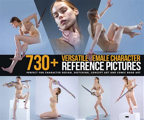 730 Versatile Female Character Reference Pictures