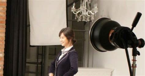 유니폼 입은 나정이고아라 우체국 직원 변신 Cf 현장 포착