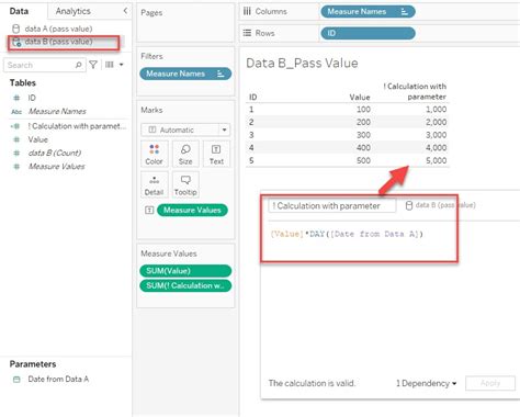 Pass The Value From One Data Source To Another When There Are No Relations Between Them