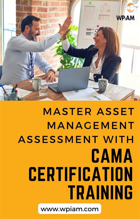 Ppt Master Asset Management Assessment With Cama Certification