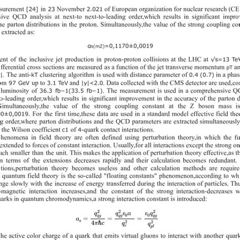 Strong Coupling Constant As A Function Of The Energy Download Scientific Diagram