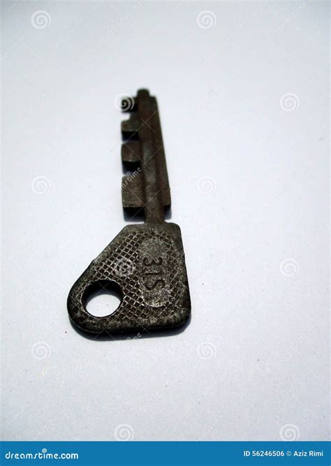 An Old Rusty Key Stock Photo Image Of Tools Rusty Open 56246506