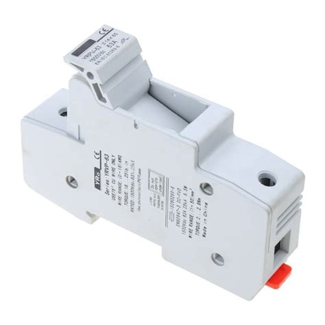 Din Rail Mounted Fuse Holder 1000vdc 14x51mm Pv Dc Fuse Solar Fuse Base