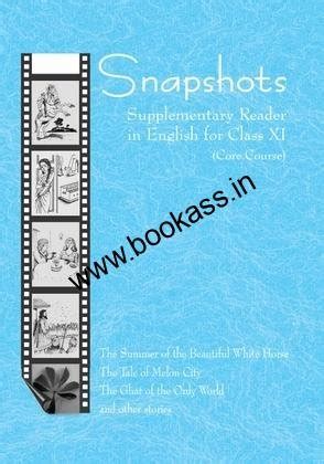 NCERT CBSE Textbook Of Snapshots Supplement Reader English CLASS 11th