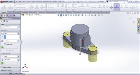 Tutorial Modeling Guide Bracket In Solidworks Grabcad Tutorials