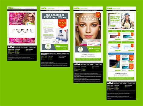 Asda Opticians Freelance Web Designer In Leeds