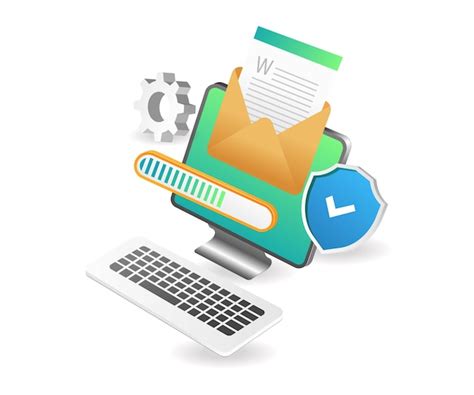 Premium Vector Ongoing Computer Data Security Analysis