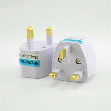 Socket Adaptor For Malaysia Plug Safety Portable British Standard 3 Pin Plug Travel Adapter