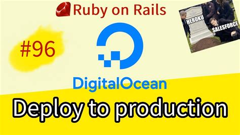 Ruby On Rails 96 Deploy To Digital Ocean App Platform Youtube